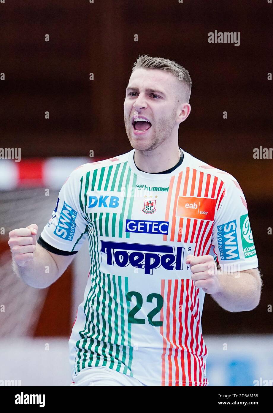 Ludwigshafen, Germany. 15th Oct, 2020. Handball: Bundesliga, Die Eulen ...