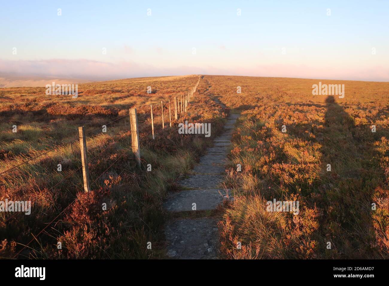 The Anglo-Scottish border. Great Britain. UK Stock Photo - Alamy