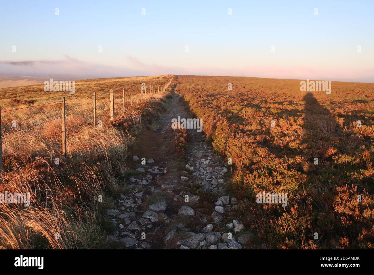 The Anglo-Scottish border. Great Britain. UK Stock Photo - Alamy
