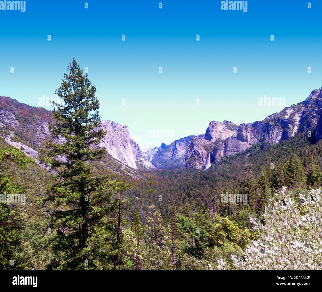 Bridal Veil Falls Half Dome High Resolution Stock Photography and ...