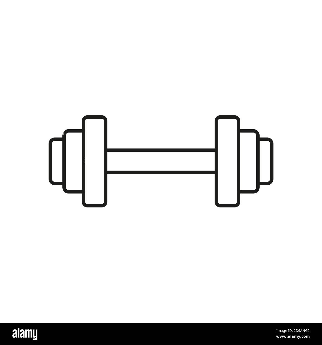 barbell icon element of fitness icon for mobile concept and web apps ...