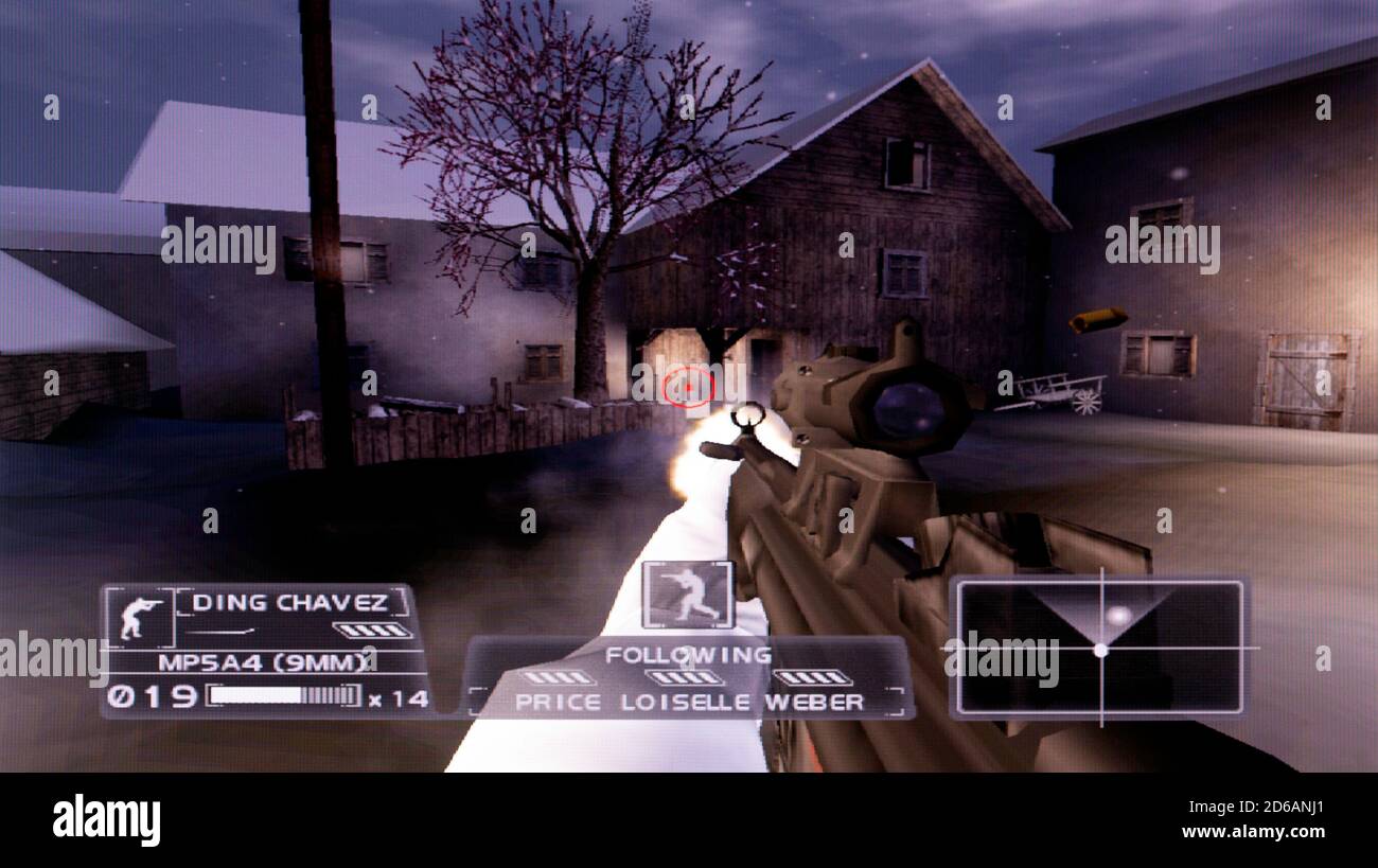 Tom Clancy's Rainbow Six 3 - Sony Playstation 2 PS2 - Editorial use ...