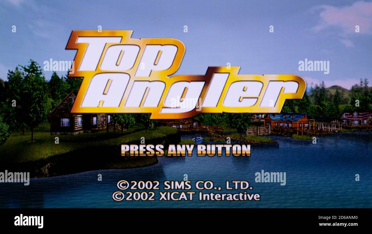 Top Angler - Sony Playstation 2 PS2 - Editorial use only Stock Photo ...