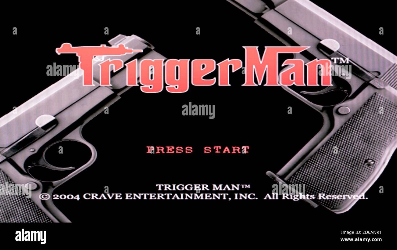 Trigger Man - Sony Playstation 2 PS2 - Editorial use only Stock Photo ...