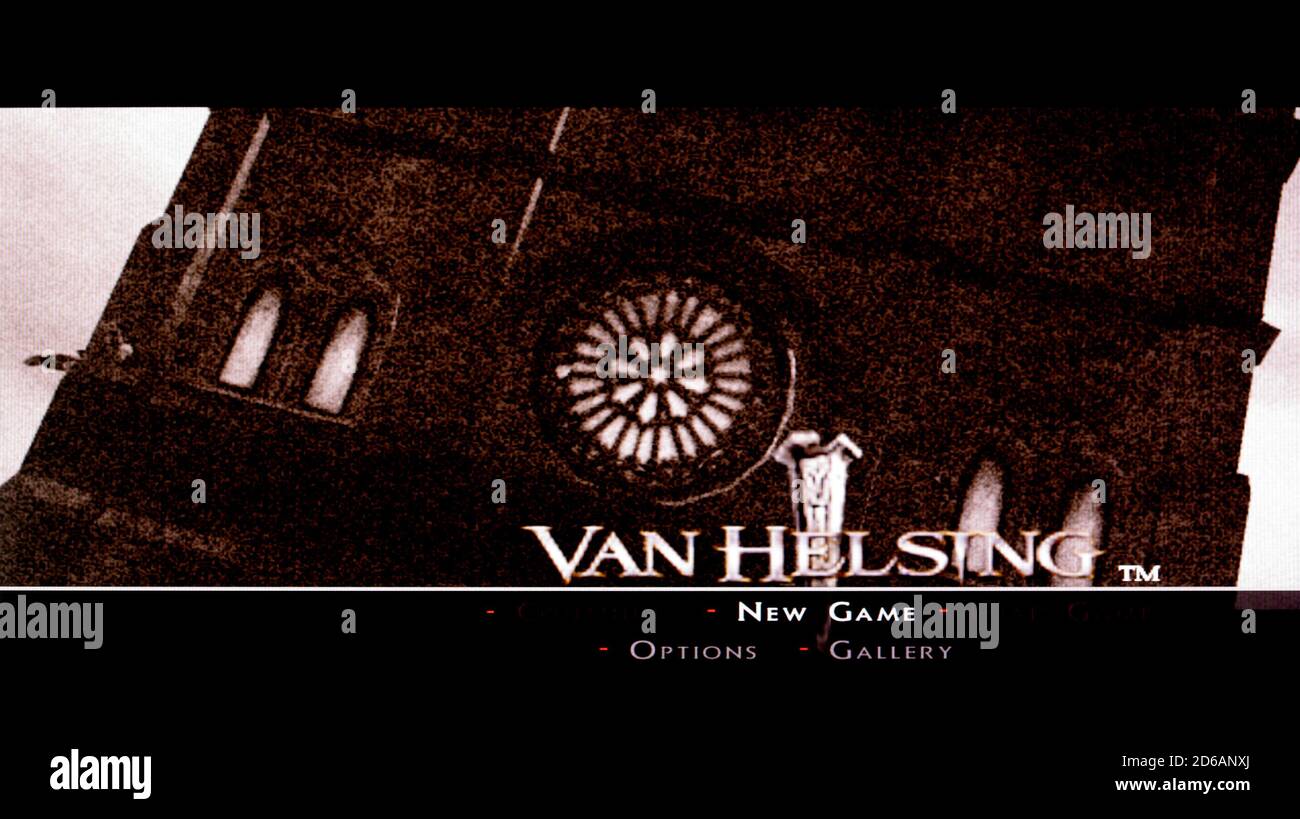 Van Helsing - Sony Playstation 2 PS2 - Editorial use only Stock Photo ...