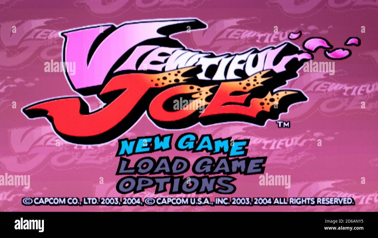 Viewtiful Joe - Sony Playstation 2 PS2 - Editorial use only Stock Photo ...