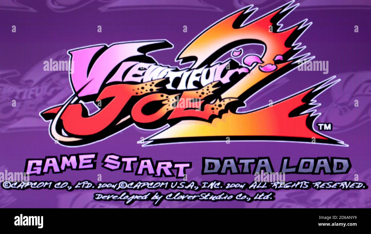 Viewtiful Joe 2 - Sony Playstation 2 PS2 - Editorial use only Stock ...