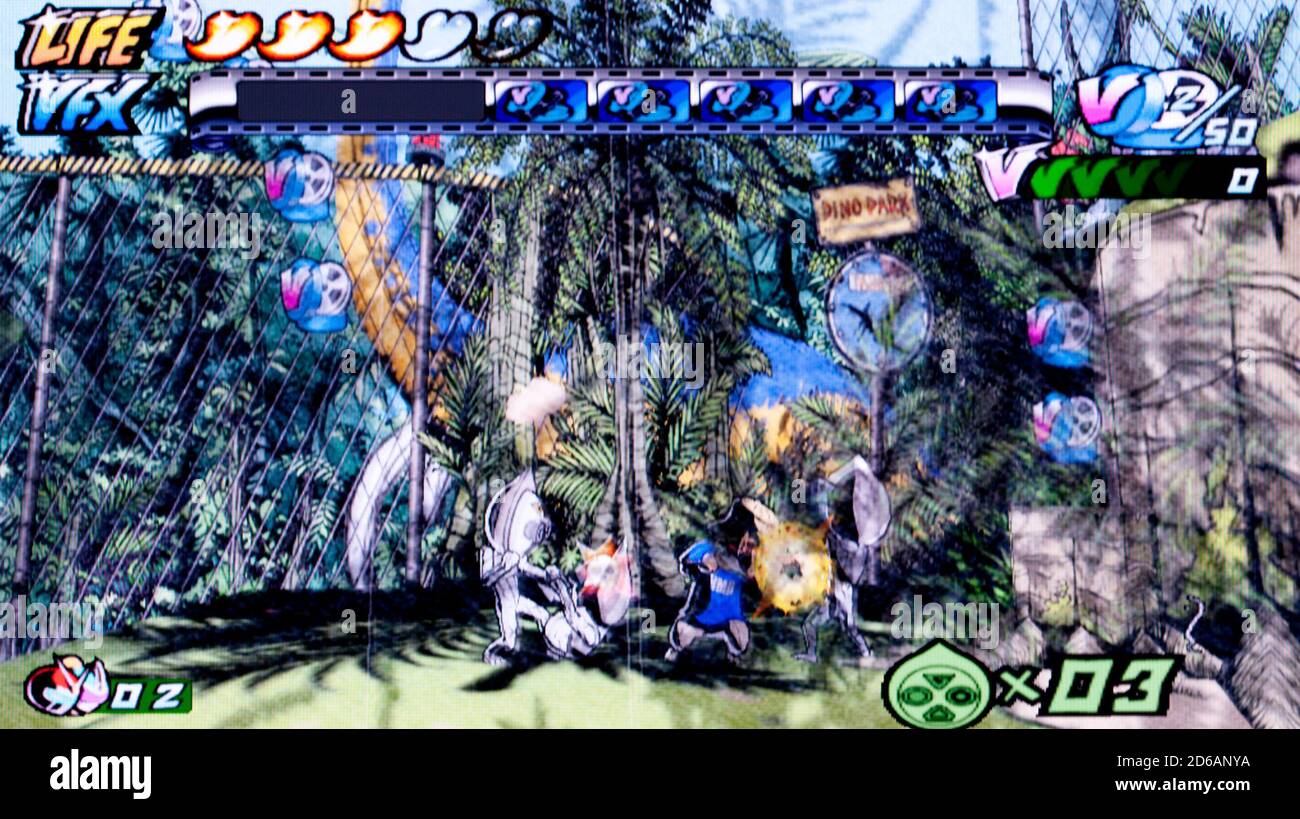 Viewtiful Joe 2 - Sony Playstation 2 PS2 - Editorial use only Stock ...