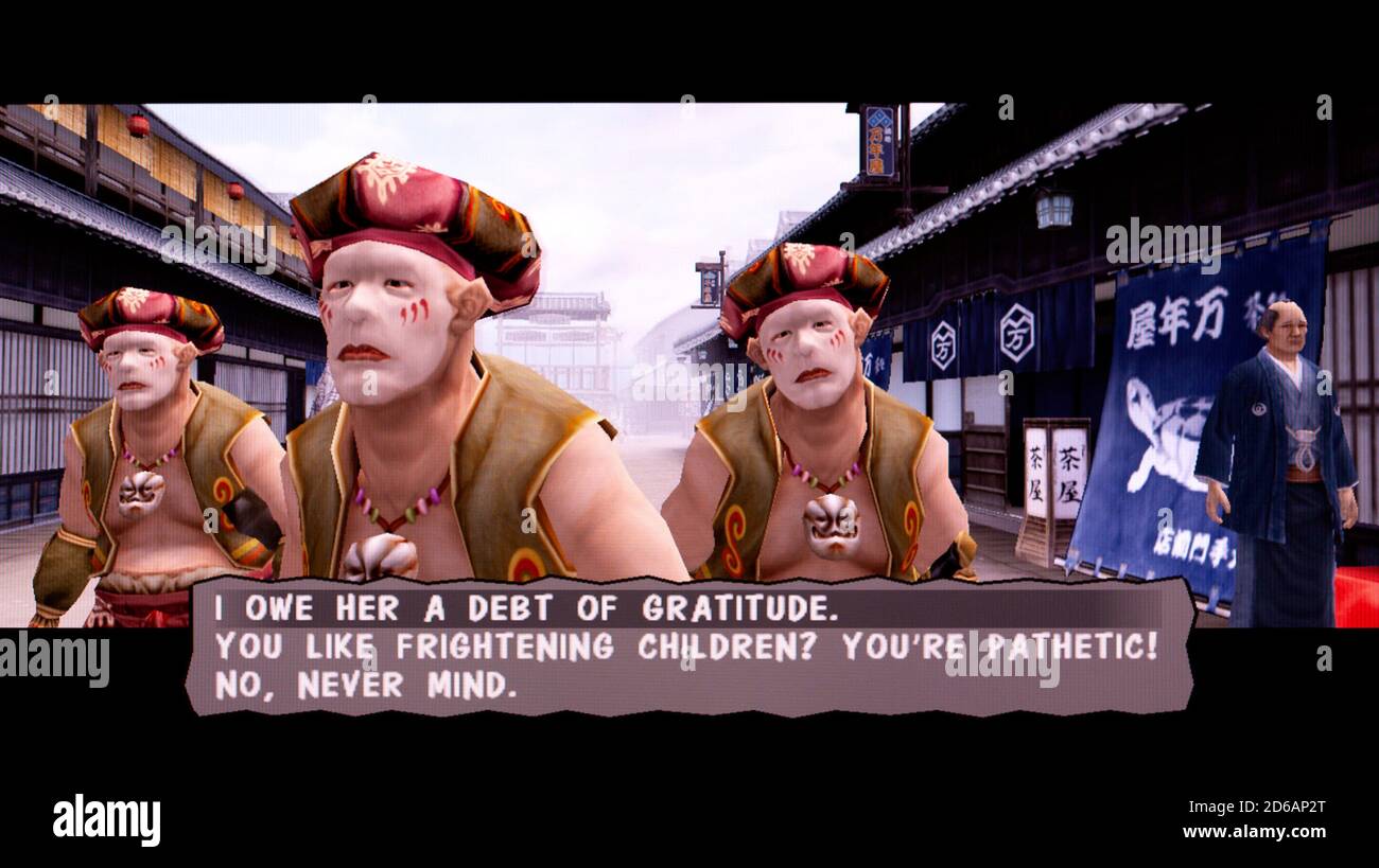 Way of the Samurai 2 - Sony Playstation 2 PS2 - Editorial use only ...