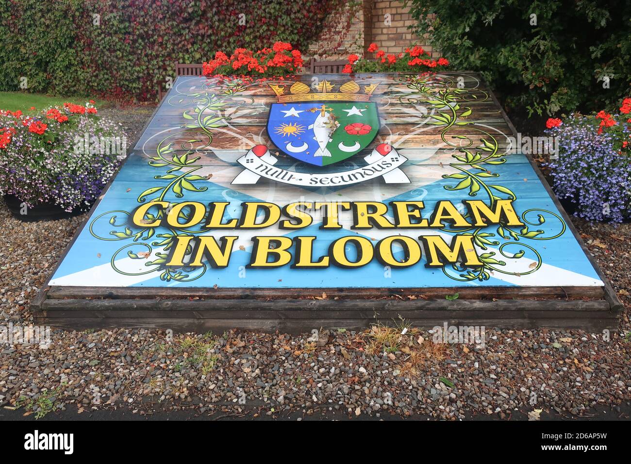 Coldstream in bloom sign hi-res stock photography and images - Alamy