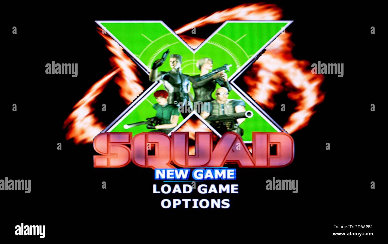 X-Squad - Sony Playstation 2 PS2 - Editorial use only Stock Photo - Alamy