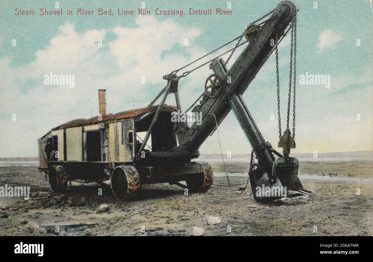 Old steam shovel hi-res stock photography and images - Alamy