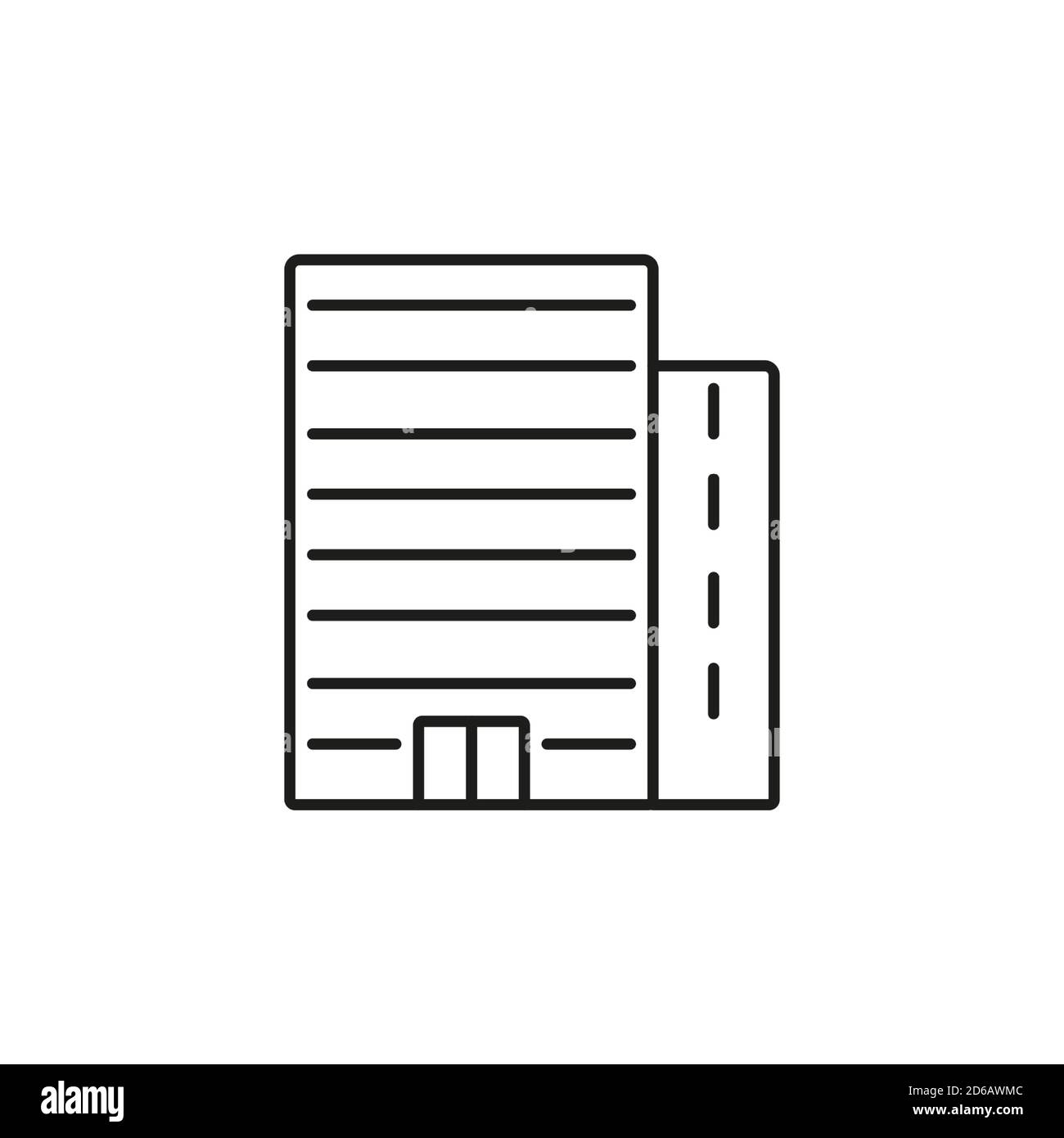 skyscraper icon element of building icon for mobile concept and web ...