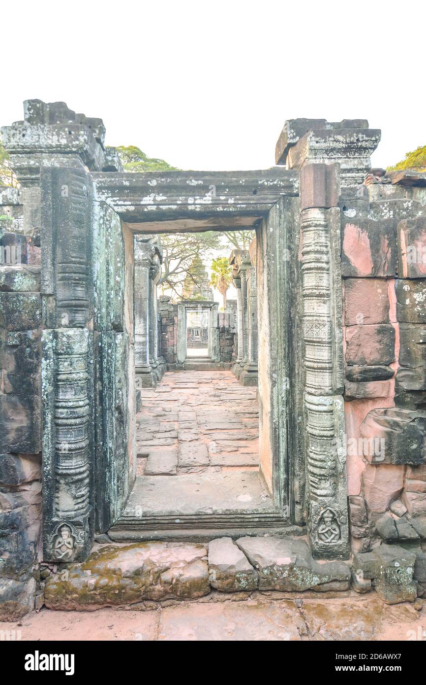 Beautiful photo of phimai thai ruins taken in thailand, Asia Stock ...