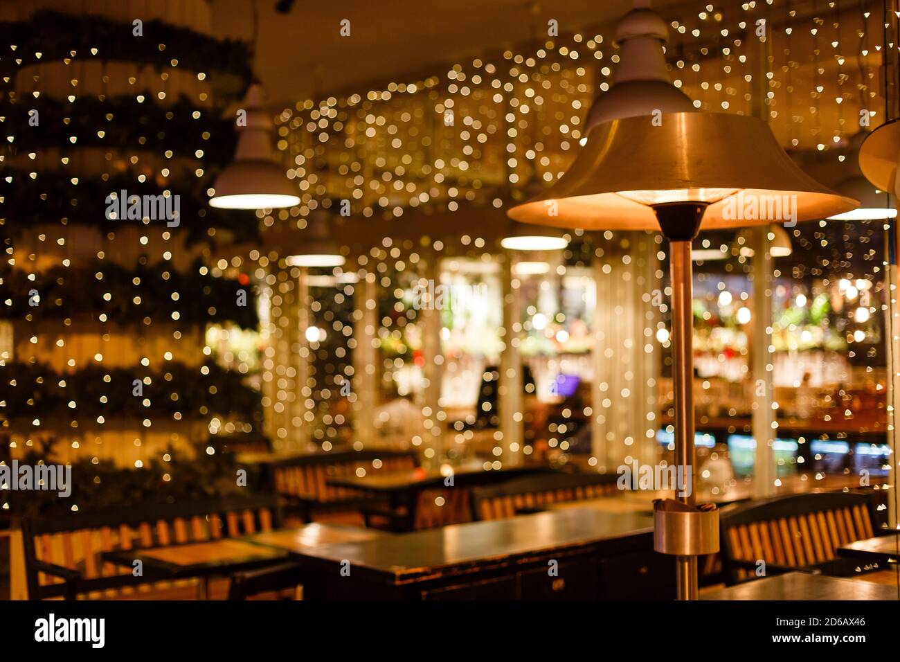 A store front at night Stock Photo - Alamy