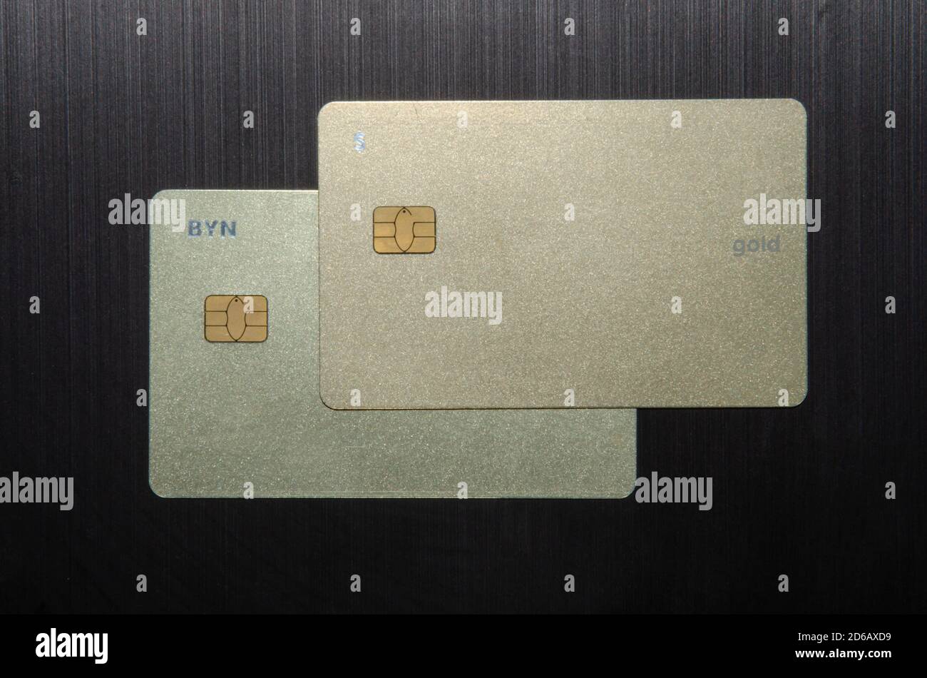 Business Card MockUp US Standard 3.5 x 2 inches . Golden Rough Paper ...