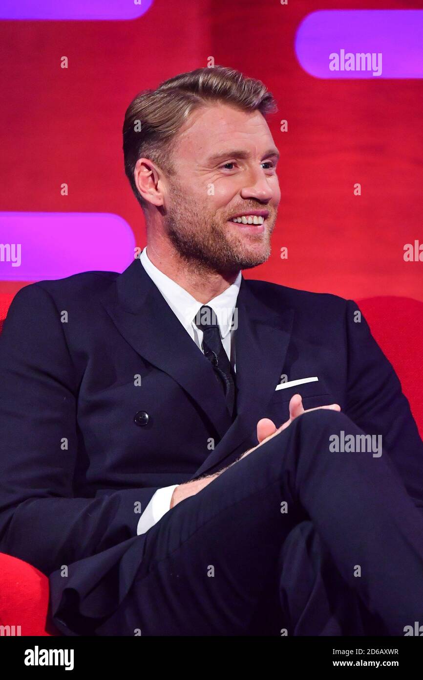 EDITORIAL USE ONLY Andrew Flintoff during the filming for the Graham ...