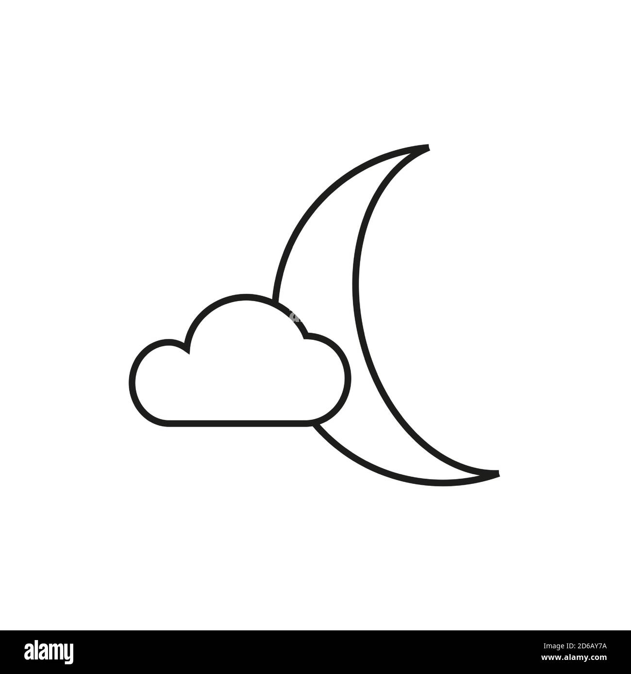 Twilight icon element of halloween icon for mobile concept and web apps ...