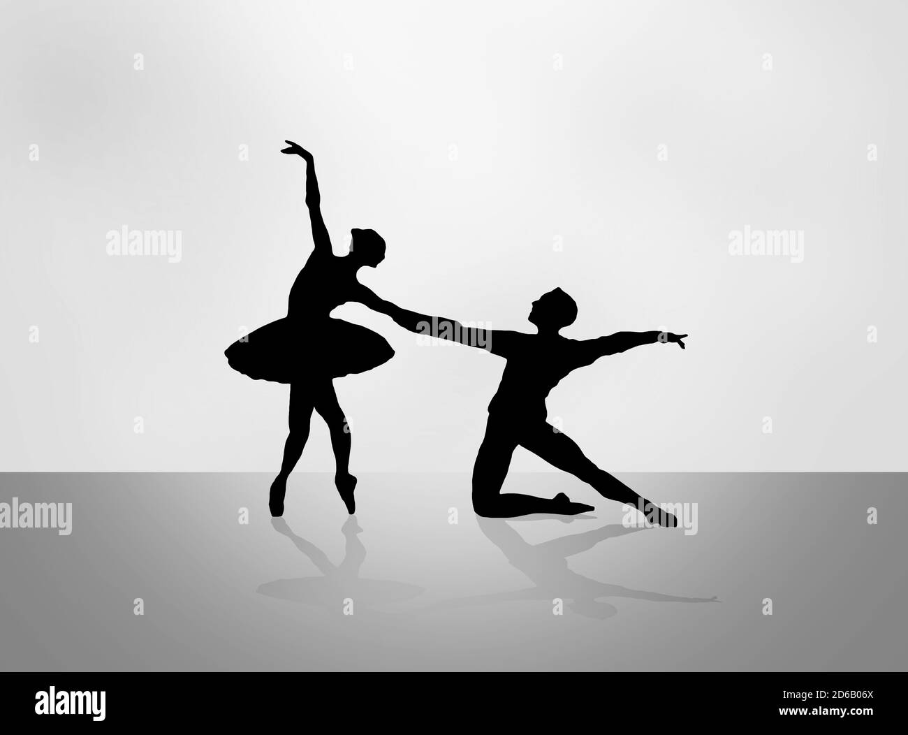 Ballet Silhouette Photography