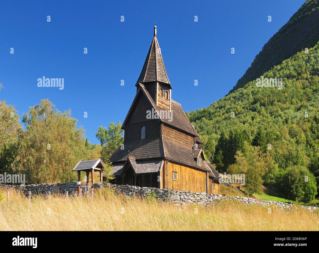 Wooden stave church hi-res stock photography and images - Alamy