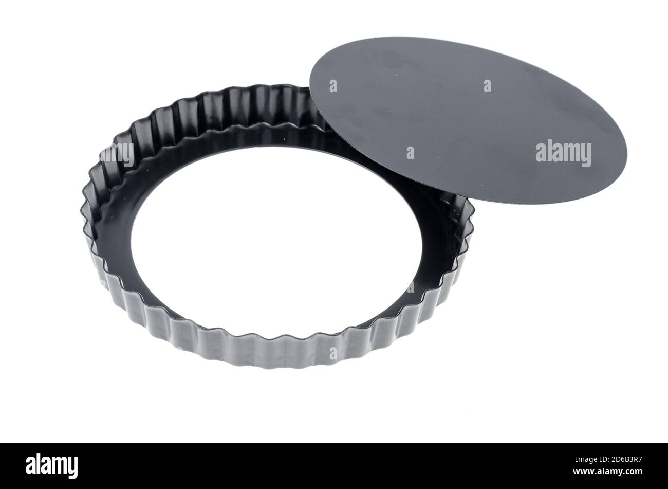 Teflon baking dish isolated on white background Stock Photo - Alamy