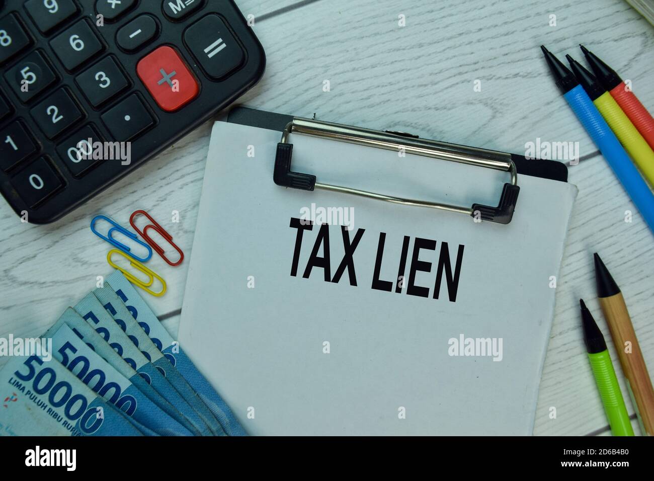 Tax lien hi-res stock photography and images - Alamy