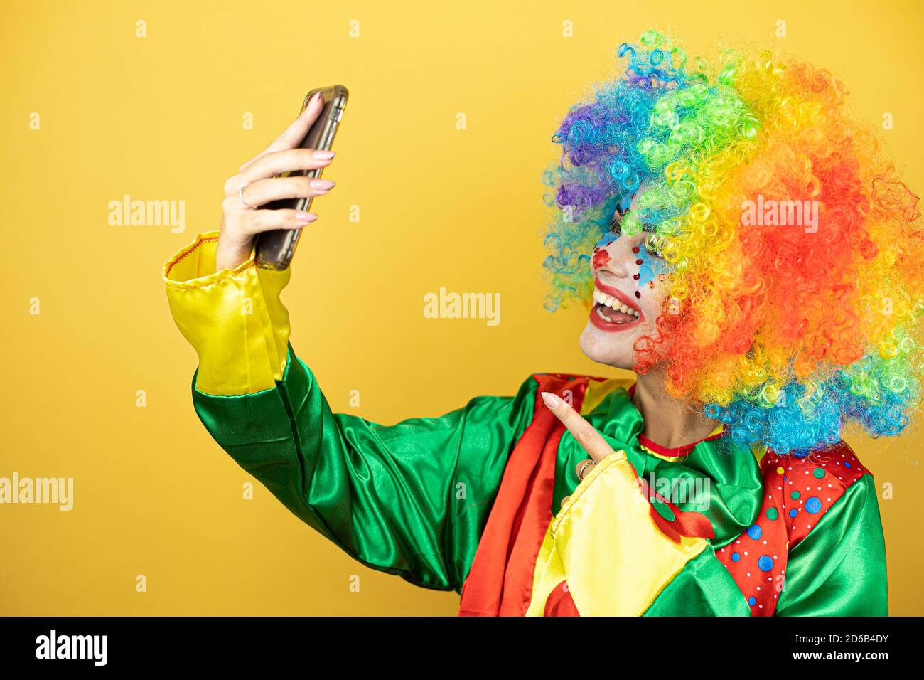 Clown Phone High Resolution Stock Photography and Images - Alamy