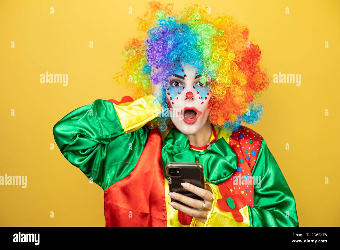Clown Phone High Resolution Stock Photography and Images - Alamy