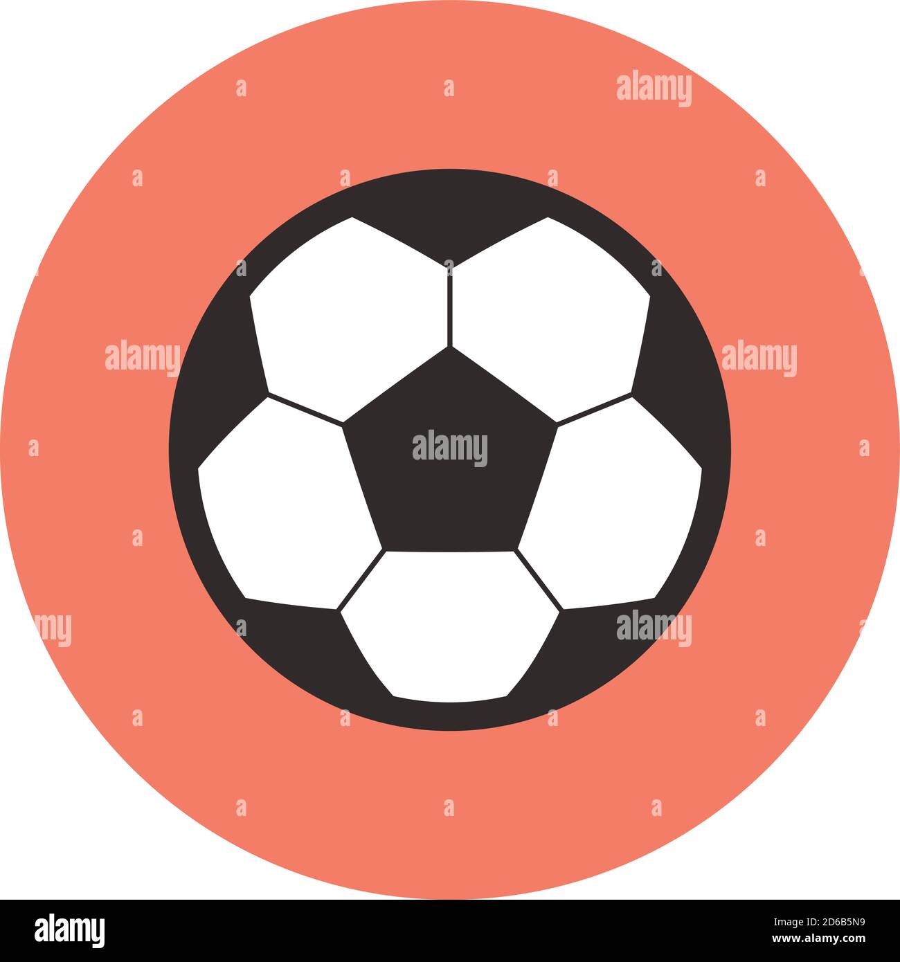 Football match ball design Stock Vector Images - Alamy