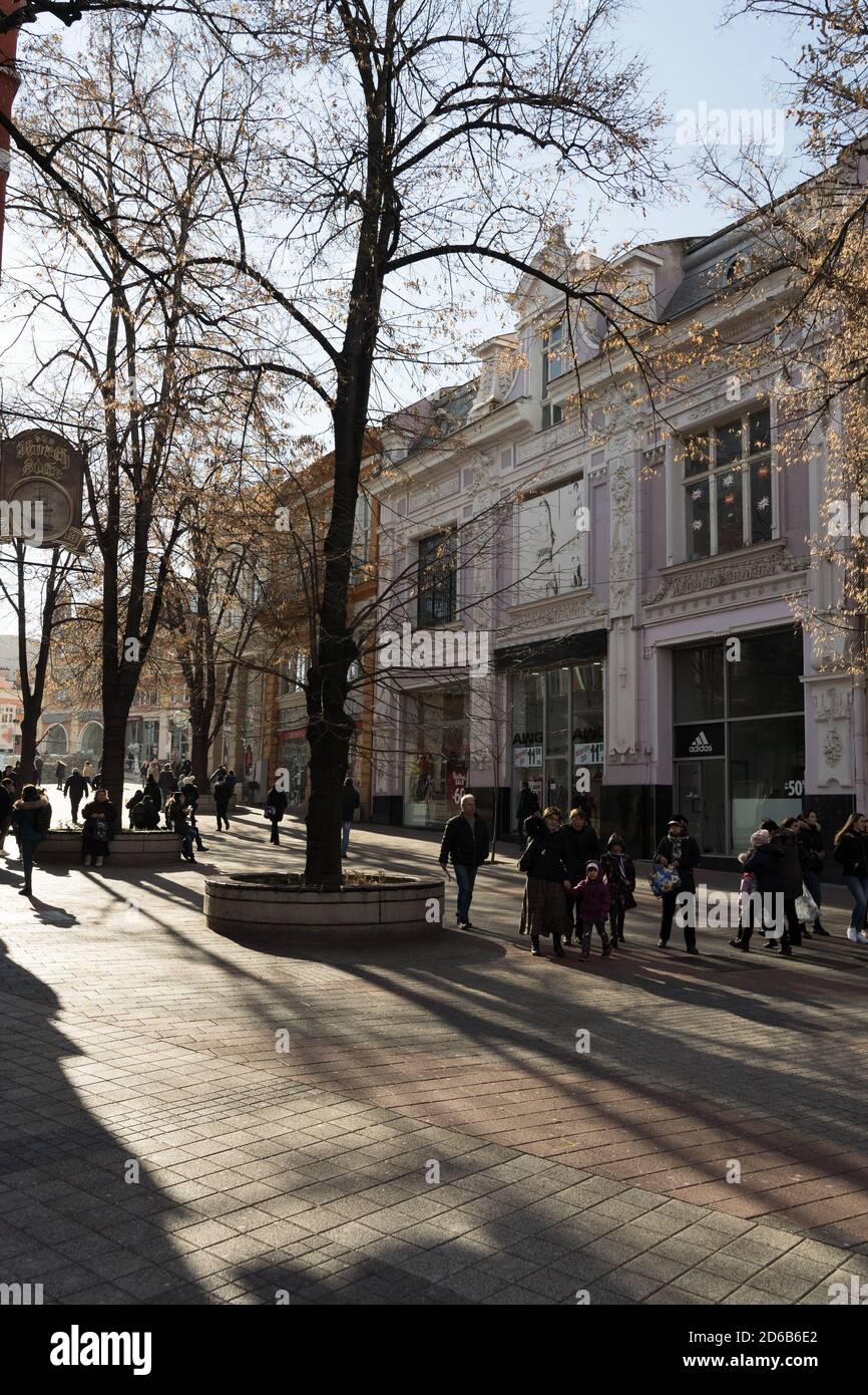 Rayko Daskalov, Plovdiv town centre Stock Photo - Alamy