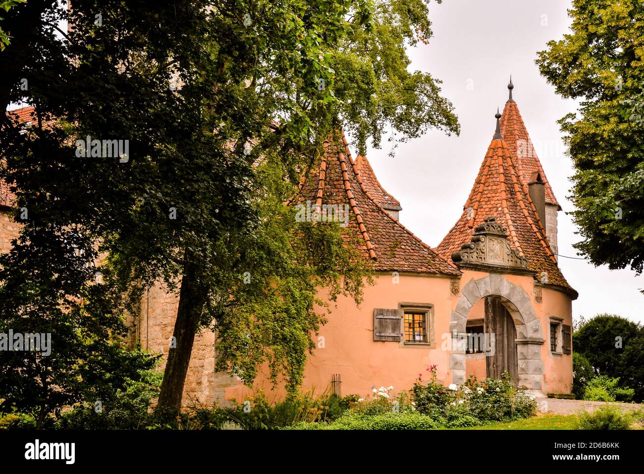 Classic Architecture European Building Village Stock Photo - Alamy