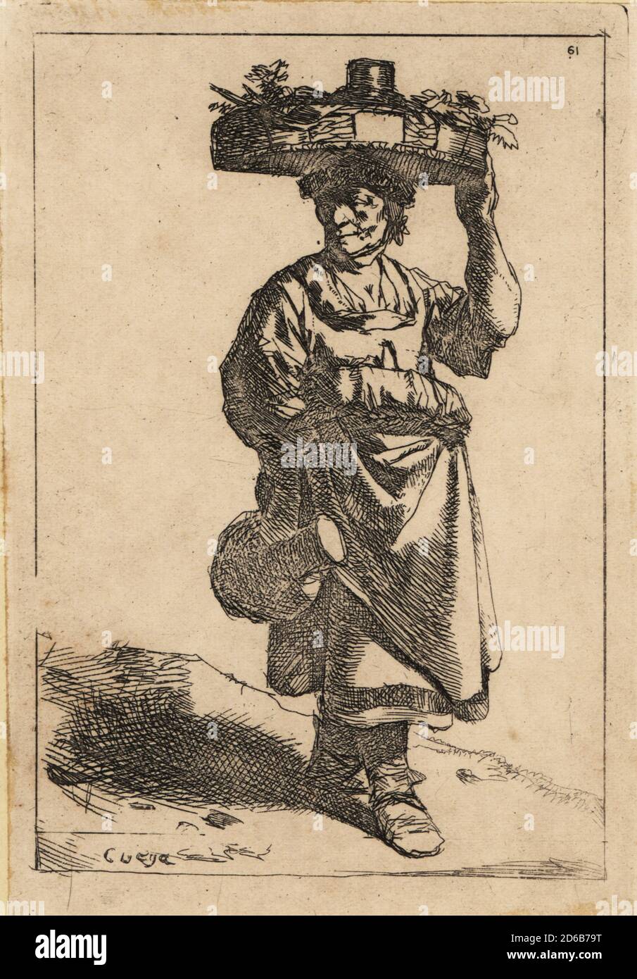 Peasant woman 17th century hi-res stock photography and images - Alamy