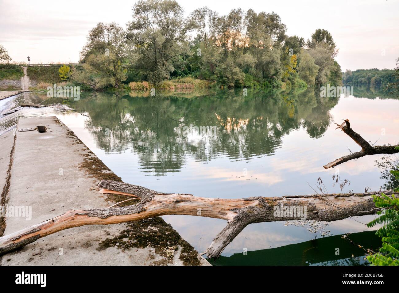 Wild Brenta River Stock Photo - Alamy
