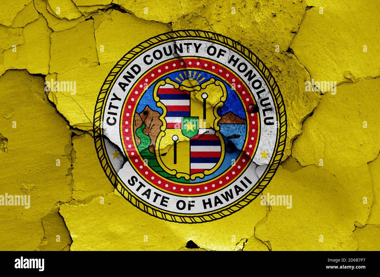 Honolulu flag hi-res stock photography and images - Alamy