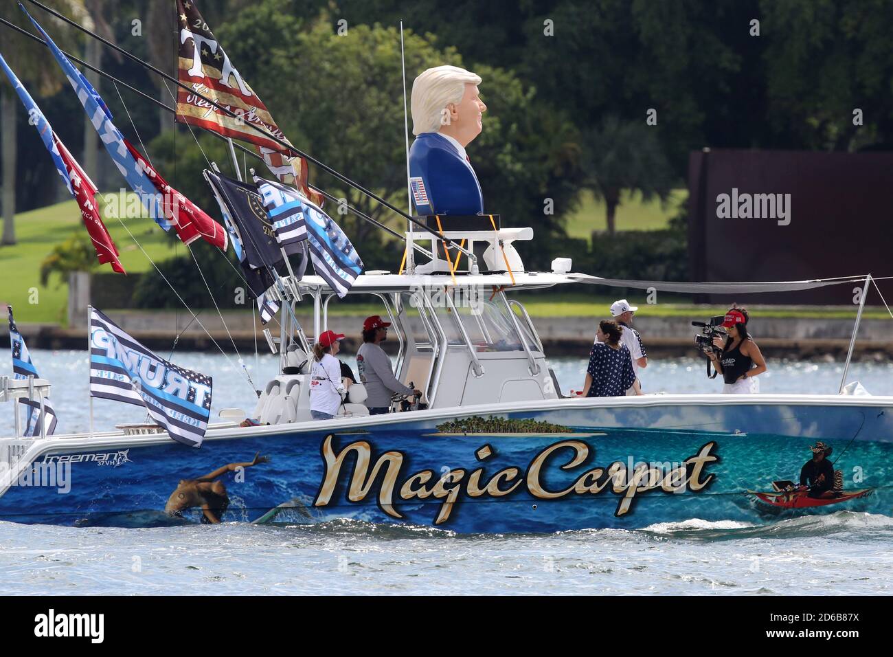 Trump flotilla hi-res stock photography and images - Alamy