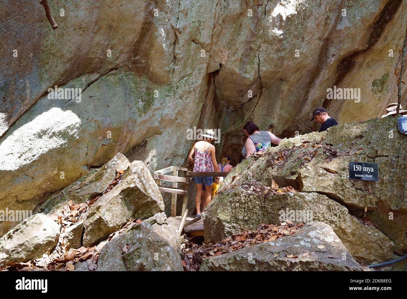 Rockhampton, Queensland, Australia - December 2019: Tourists about to ...