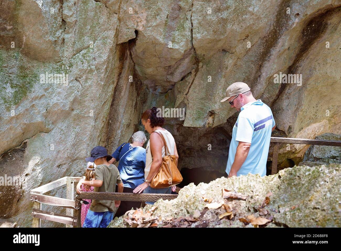 Rockhampton, Queensland, Australia - December 2019: Tourists about to ...