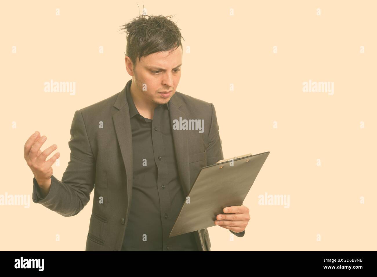 Angry reading hi-res stock photography and images - Alamy