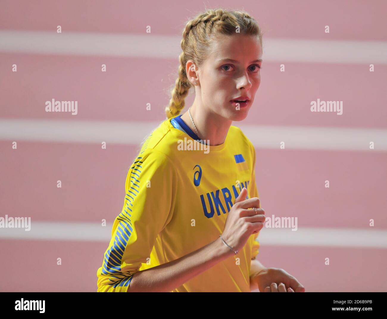 Yaroslava Mahuchikh (Ukraine). High Jump Women Silver Medal. IAAF World ...