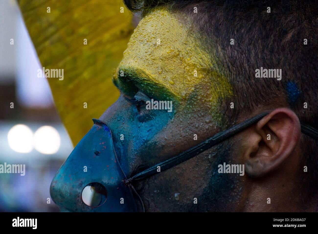 Human and indigenous rights of Colombians Stock Photo - Alamy