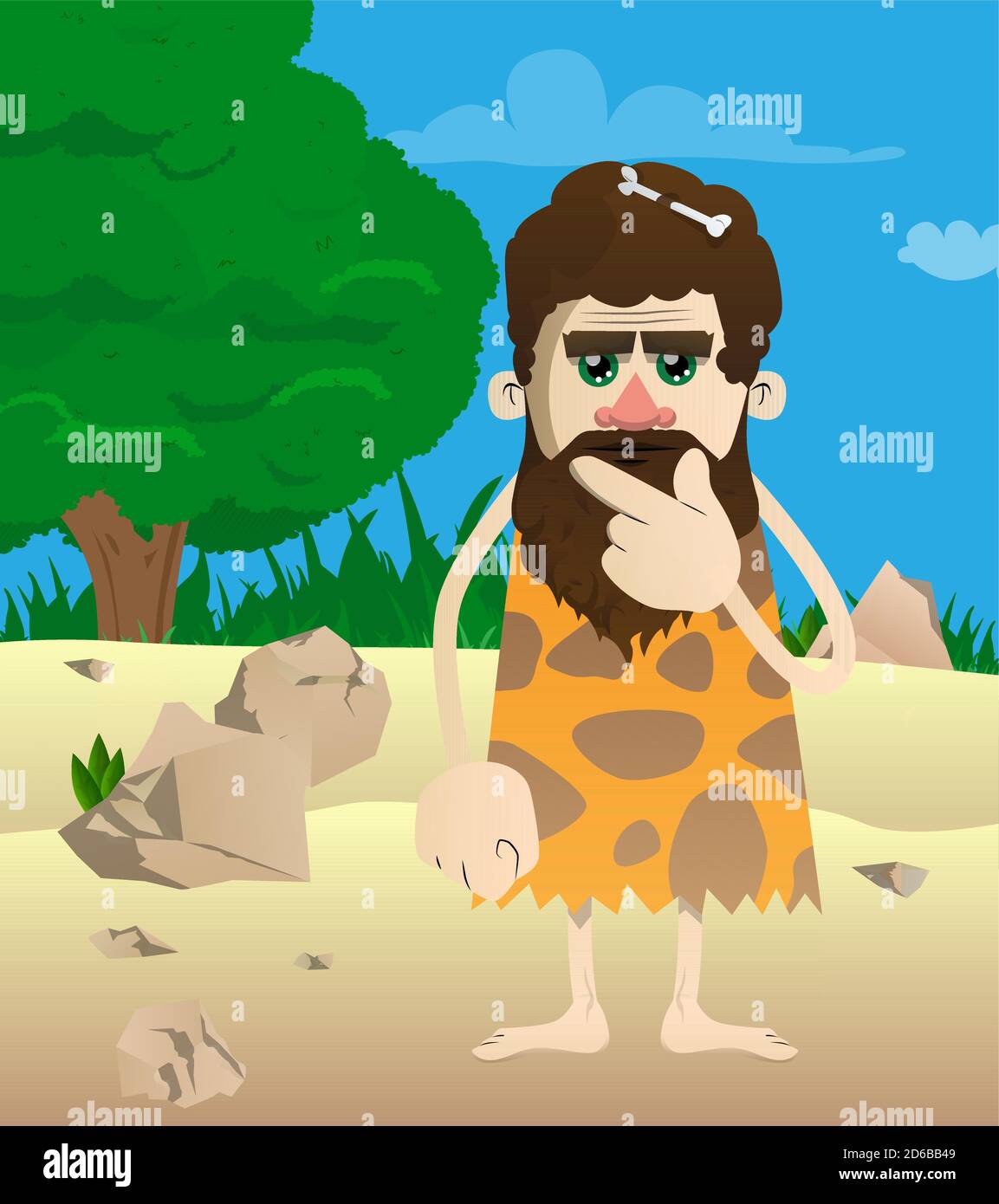 Human wondering Stock Vector Images - Alamy