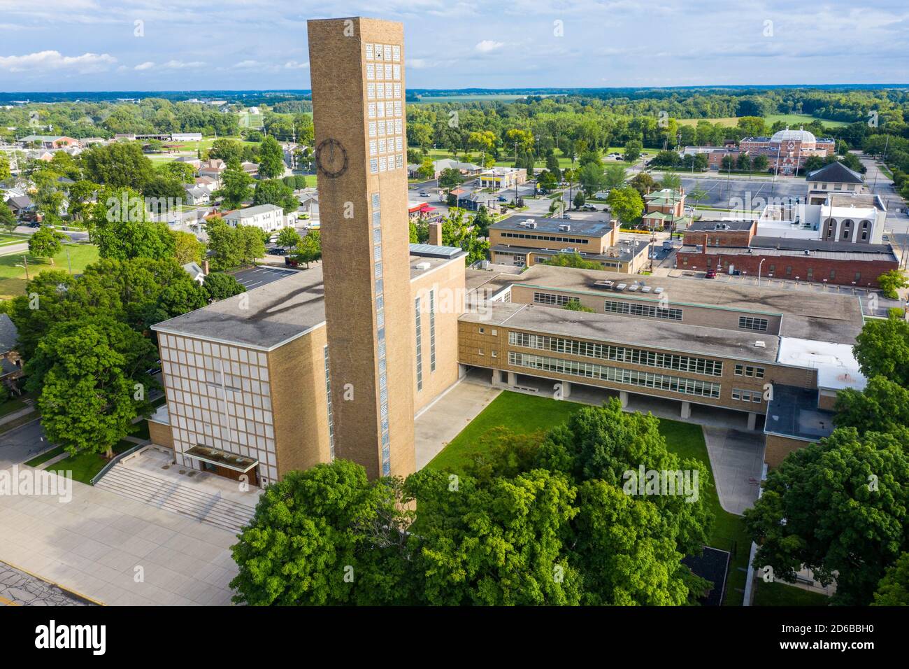 Columbus indiana architecture architect hi-res stock photography and ...