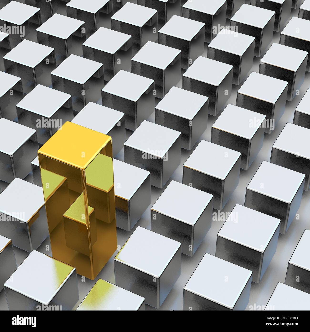 3d rendering abstract cubic Stock Photo - Alamy