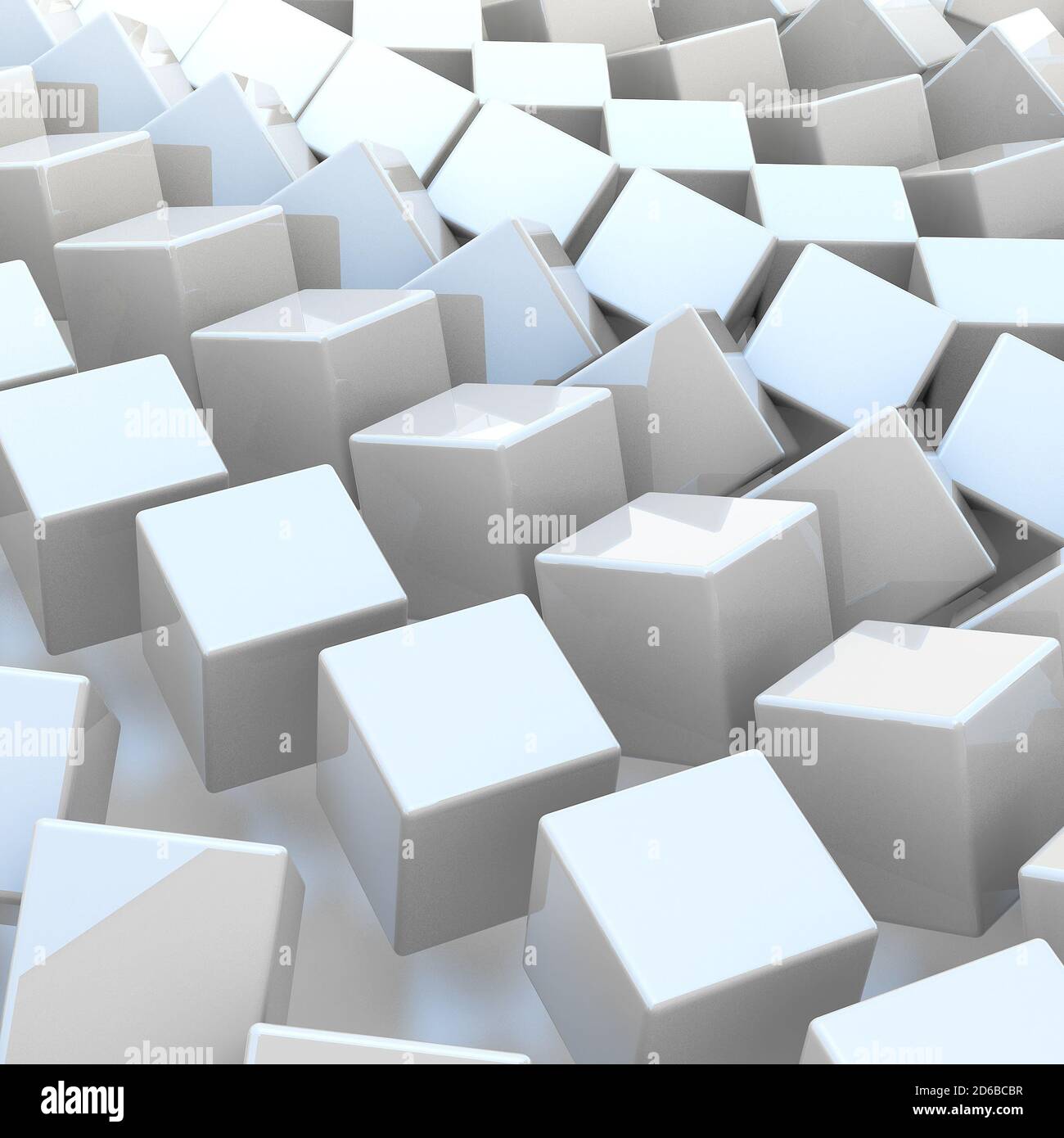 3d rendering abstract cubic Stock Photo - Alamy