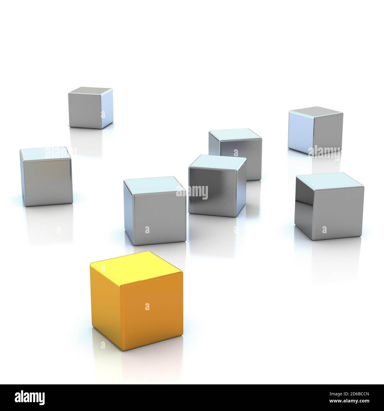 3d rendering abstract cubic Stock Photo - Alamy