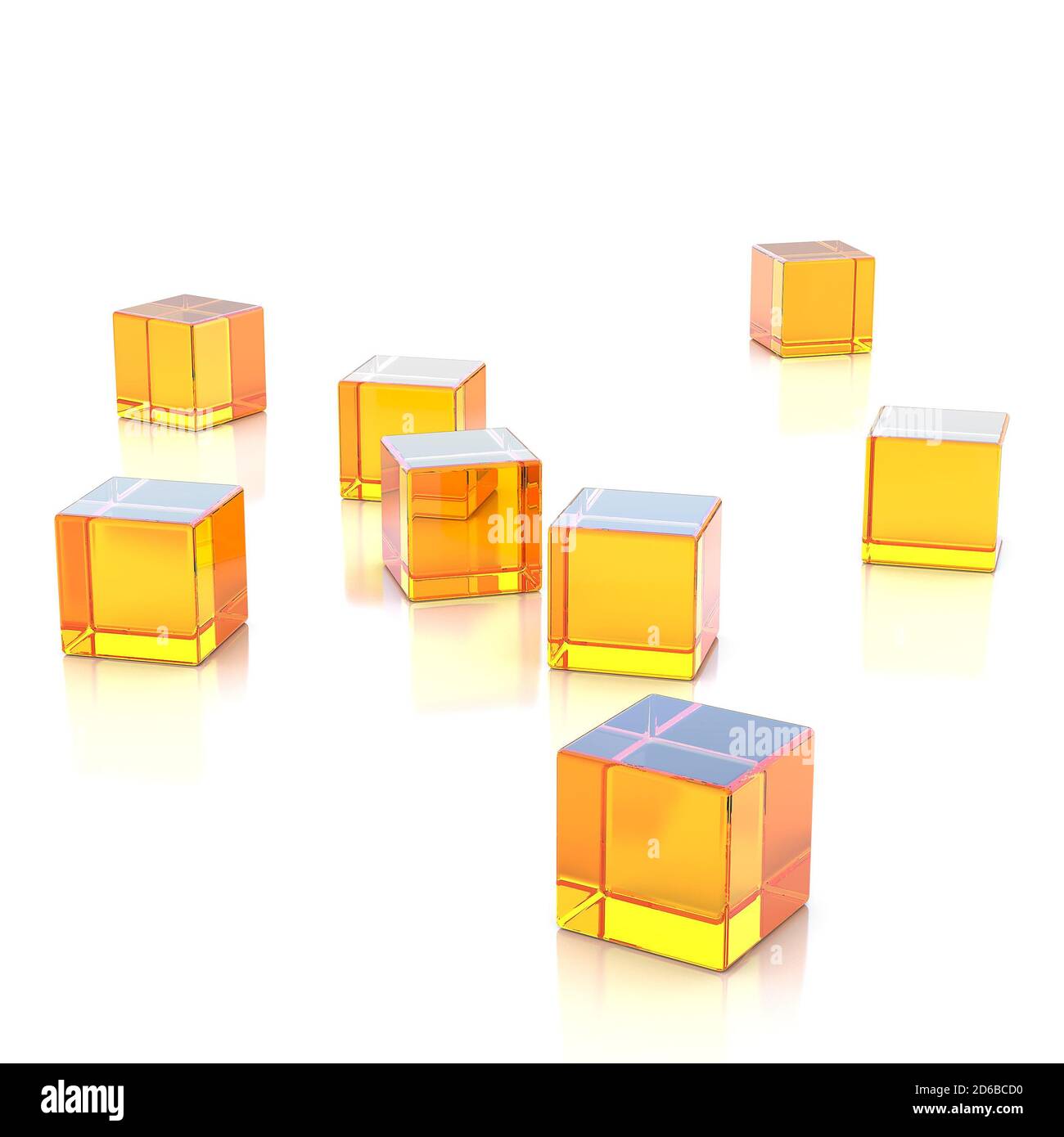 3d rendering abstract cubic Stock Photo - Alamy