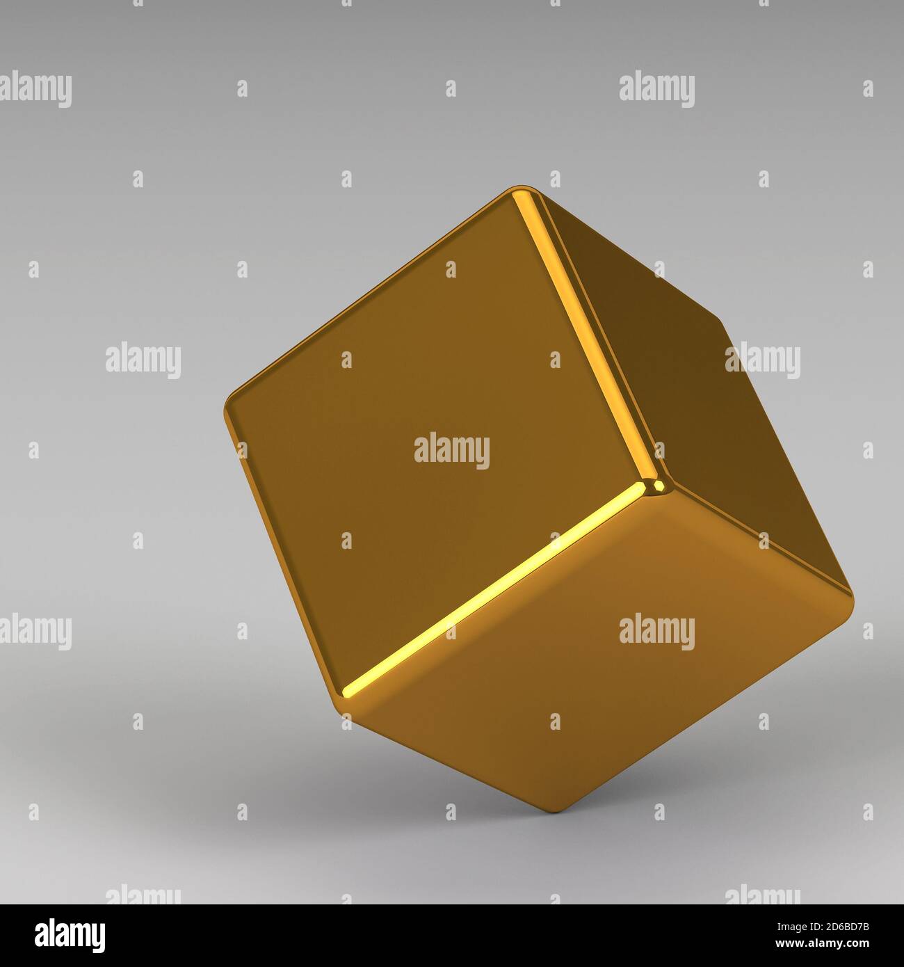 3d rendering geometric shapes Stock Photo - Alamy