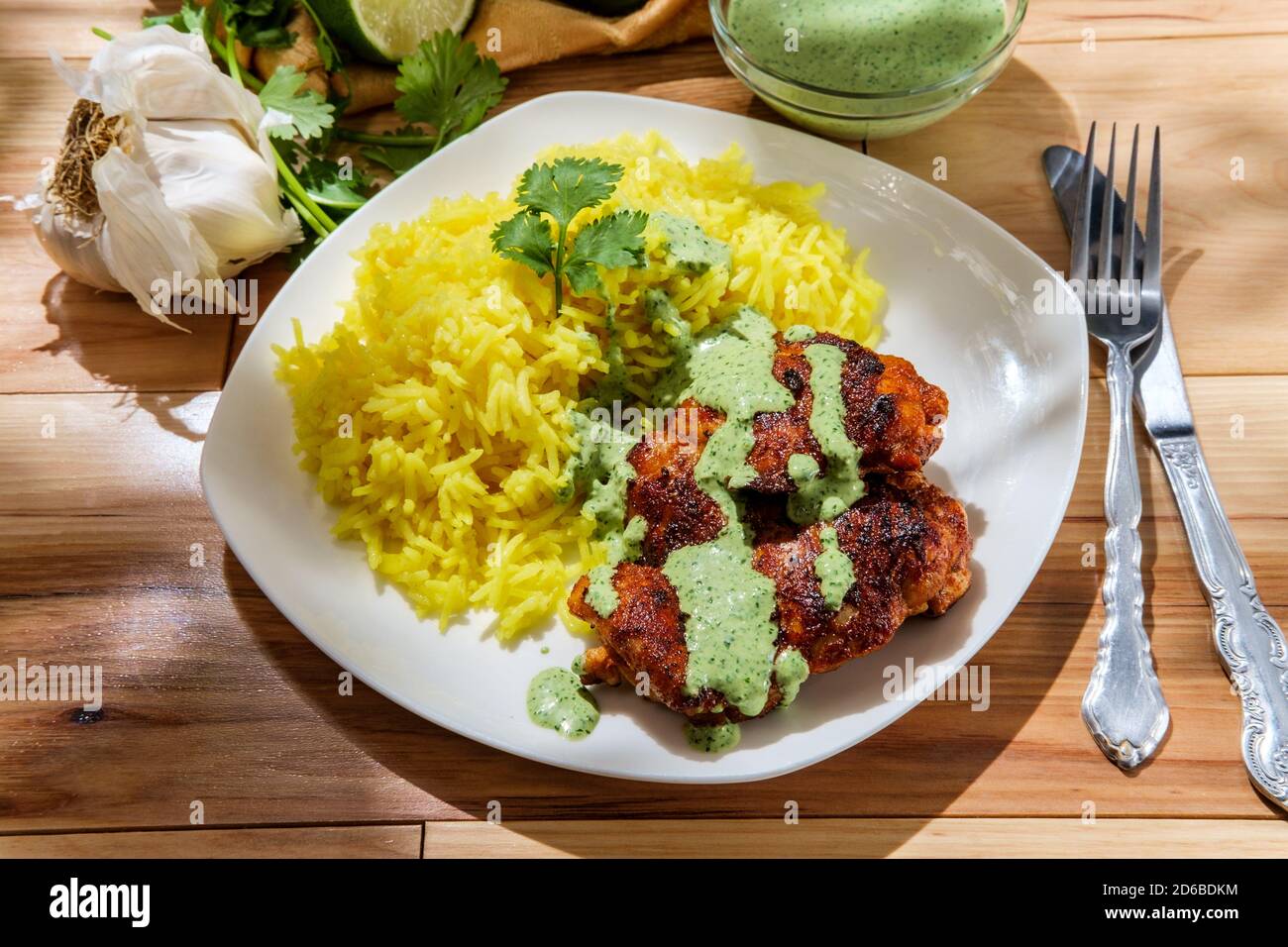 Arroz de cilantro hi-res stock photography and images - Alamy