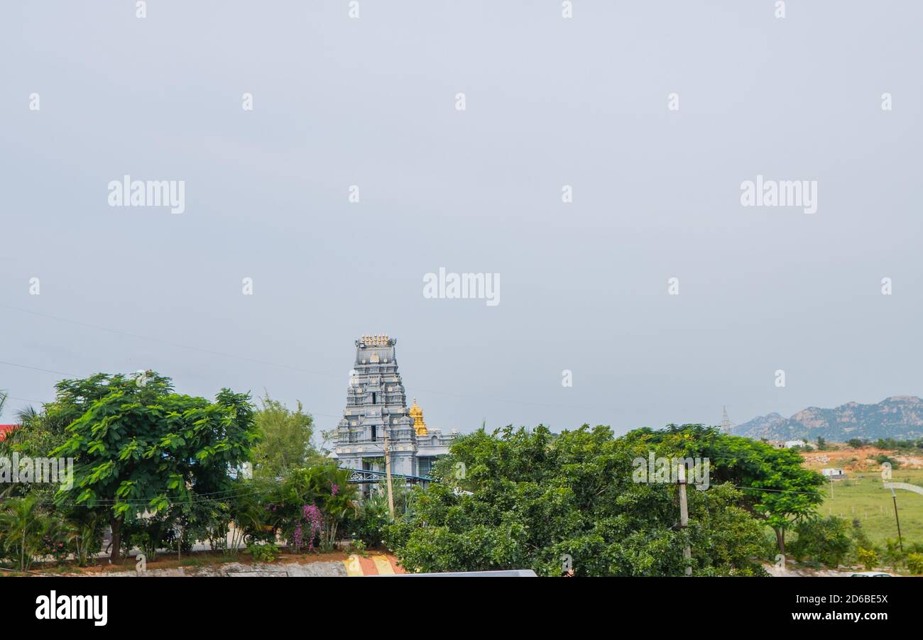 Ancient Sri Venkateswara swami temple near Pileru Stock Photo - Alamy