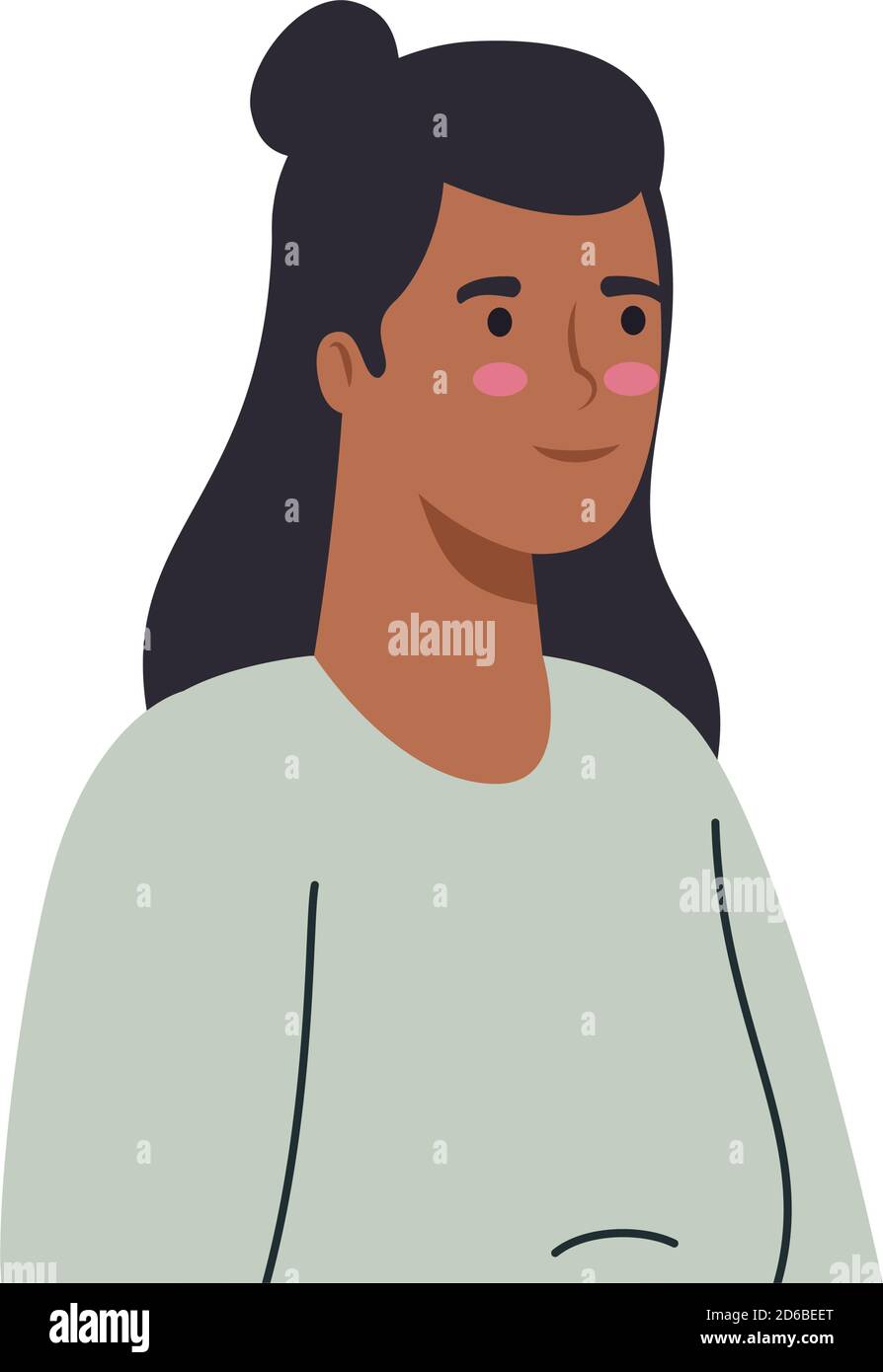 latin woman cartoon isolated vector design Stock Vector Image & Art - Alamy